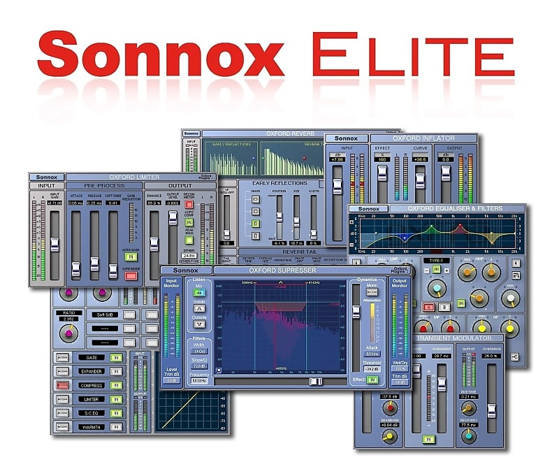 New Sonnox Elite Bundle HD-HDX Effects Oxford EQ Compressor | Reverb