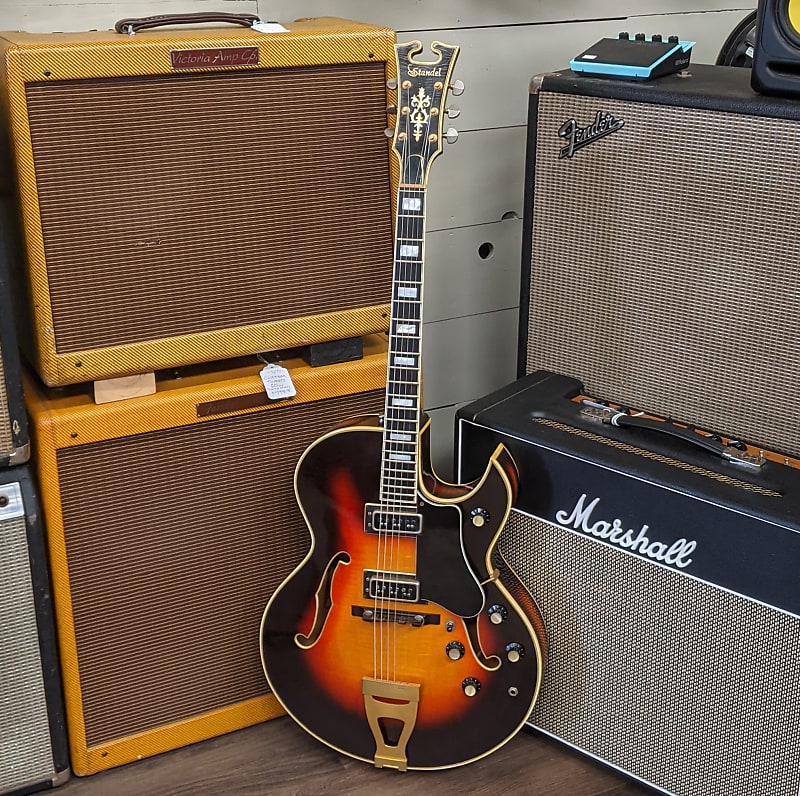 Standel 811-S Hollowbody Archtop w/ OHSC - 1960's | Reverb