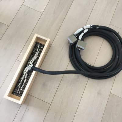 16 channel XLR elco panel patchbay - Wood | Reverb