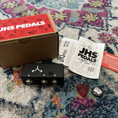 Fuzzlord Effects Buffered Ouija ABY Splitter 2017 Black & | Reverb