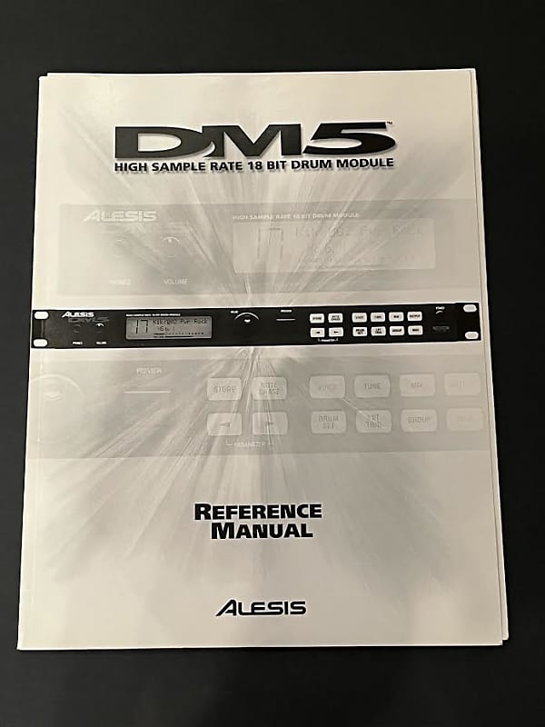 Alesis DM5 High Sample Rate 18 Bit Drum Module Reference | Reverb