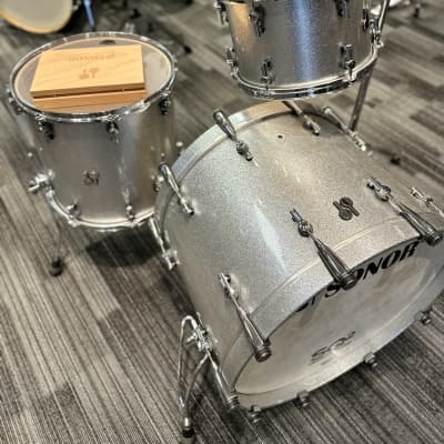 Sonor SQ2 2022 - Silver Sparkle Lacquer | Reverb