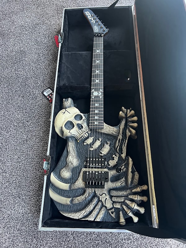 CWG Skull and Bones guitar 2025 - George Lynch | Reverb