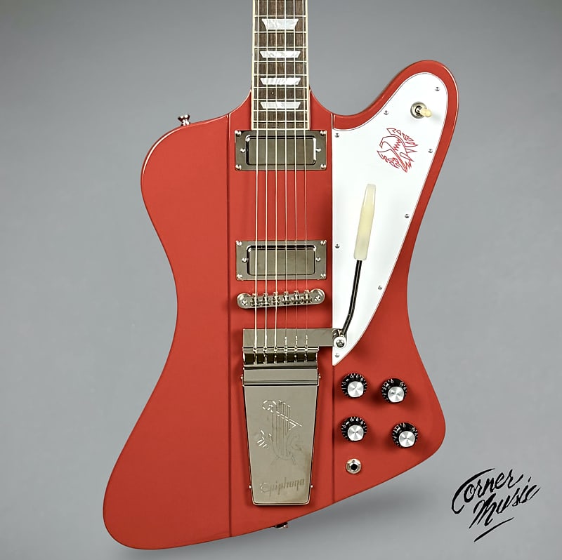Epiphone 1963 Firebird V 2024 - Ember Red | Reverb