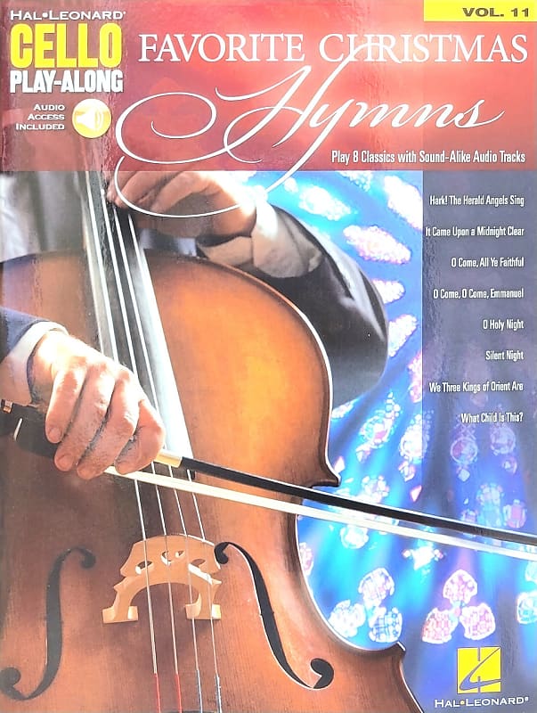 Favorite Christmas Hymns Cello Vol 11 Reverb