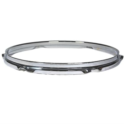 13"6 lug triple flange chrome drum hoop . All sizes, colors & | Reverb