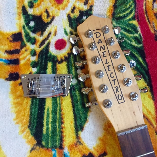 Danelectro 12 String Neck, Tuners & Bridge 00's | Reverb