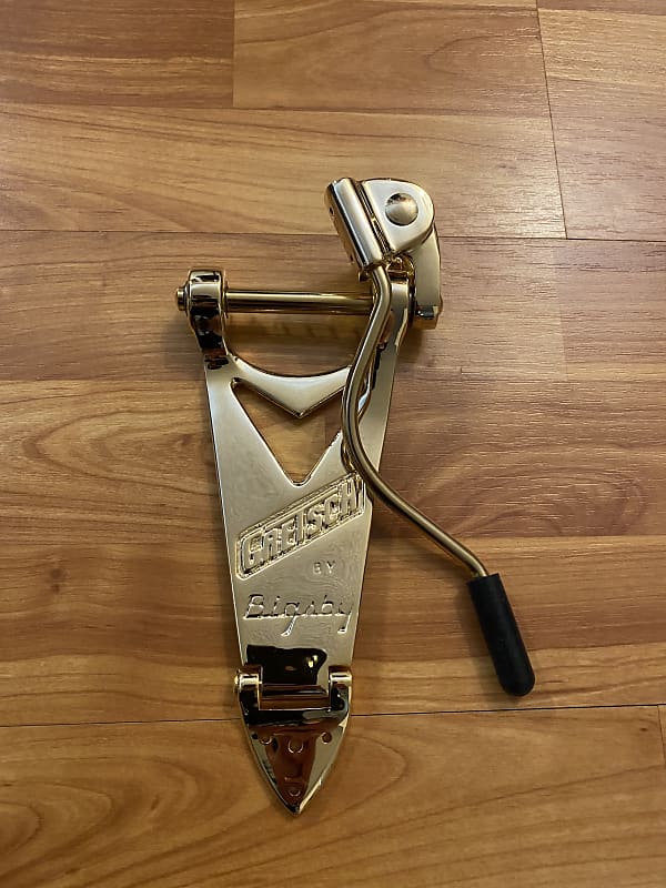Gretsch Bigsby B6 Gold Chet Atkins Arm | Reverb