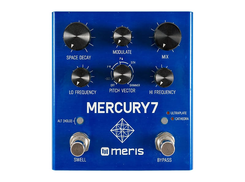 Meris Mercury 7 Ethereal Stereo Reverb Pedal [USED] | Reverb