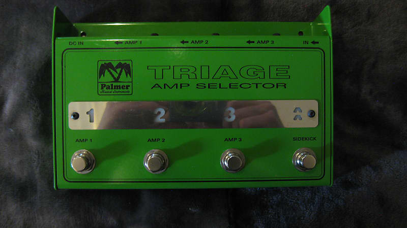 Palmer Triage Amp Selector Royal Blood Mike Kerr | Reverb