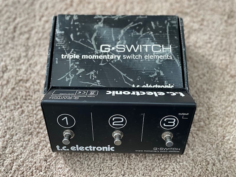 TC Electronic G Switch Triple Momentary | Reverb