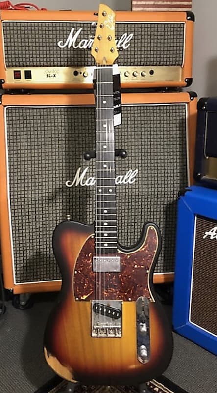 Eko Tero Relic Telecaster 2022 - Sunburst | Reverb