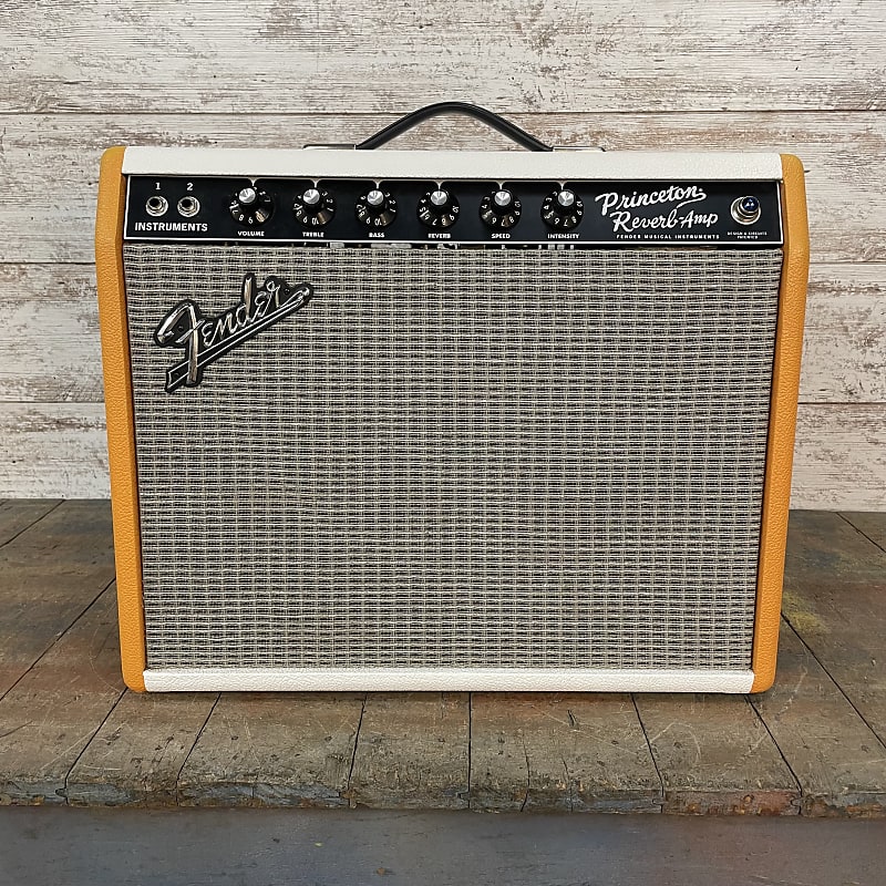 Limited Edition FSR Fender Princeton Reverb Two Tone Orange | Reverb