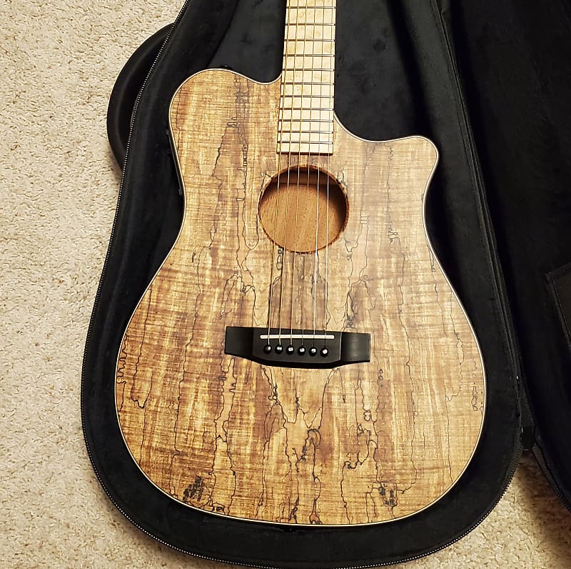 Kiesel Carvin AC375 2021 - Satin over Spalted maple, mahogany | Reverb