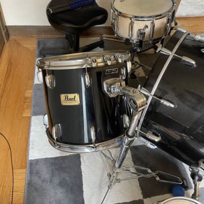 Pearl Masters Custom Kit Early 2000s - Black | Reverb