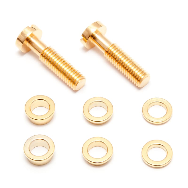 Faber Tone Lock Tailpiece Kit (Gold, Imperial (inch)) | Reverb