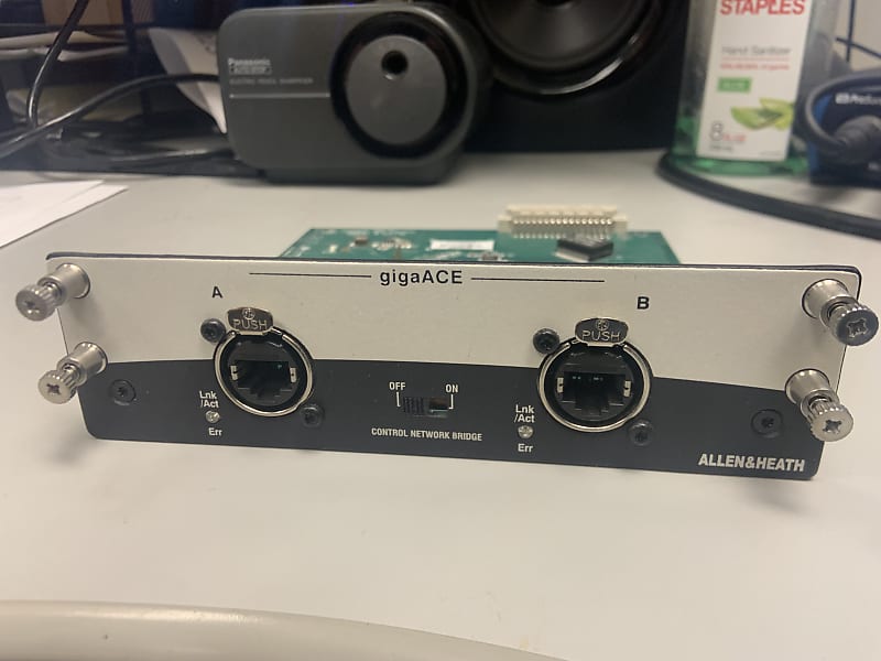 Allen & Heath gigaACE dLive / Avantis Audio Networking Card | Reverb