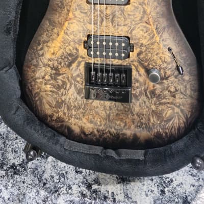 Kiesel AJ6E Andy James Crescent Signature 2021 Burled Maple | Reverb
