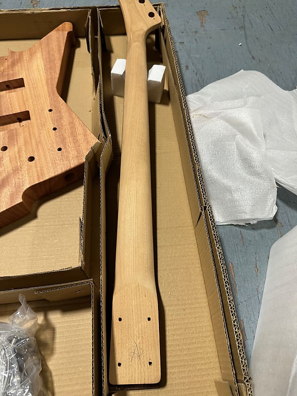 Leo Jaymz DIY Explorer Bass Kit | Reverb