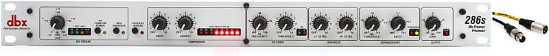 dbx 286s Channel Strip with De-esser Bundle with Pro Co | Reverb