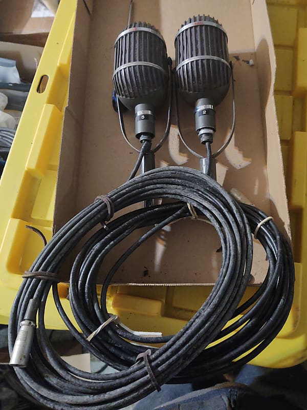 Match pair Altec 639B "Birdcage” mic. with Original yokes and | Reverb