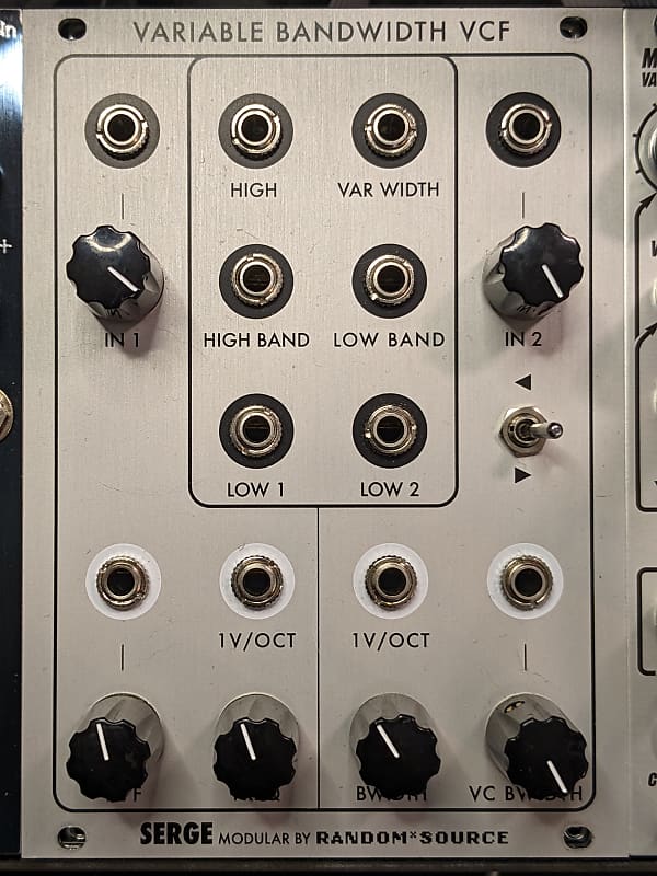 Serge by Random Source Variable Bandwidth Filter VCF2 2010s - | Reverb