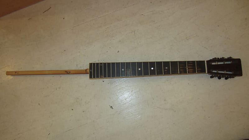 Vintage 1930s National Resonator Guitar Neck with Tuners | Reverb