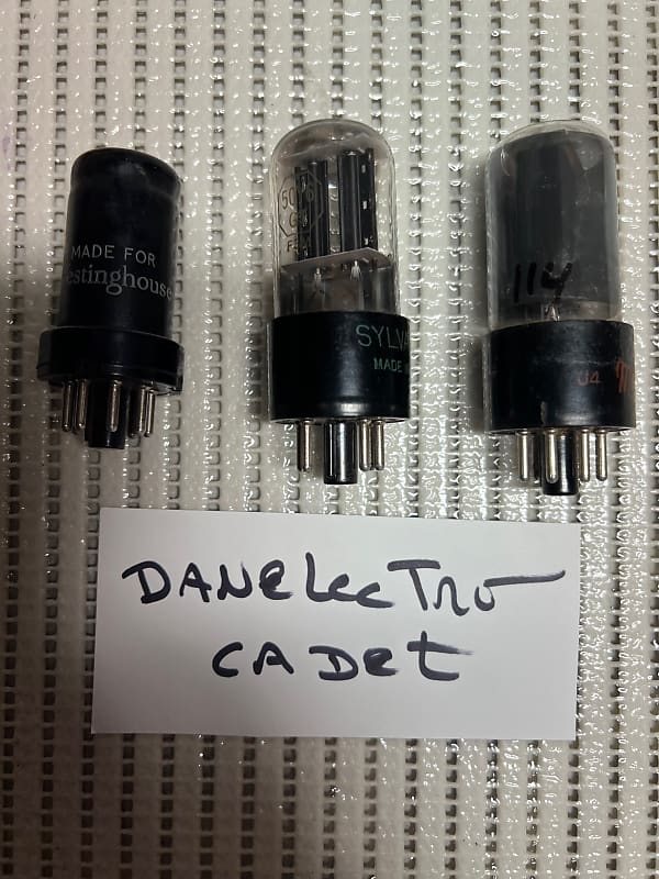 Danelectro Cadet Amp Tubes Package (3) | Reverb