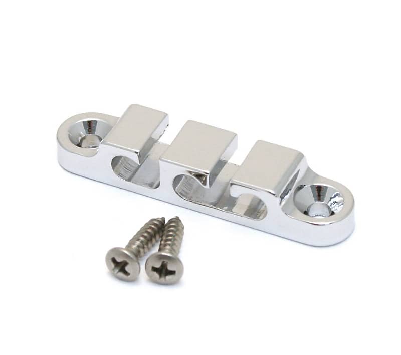 hipshot three 3 string bass retainer chrome fender | Reverb