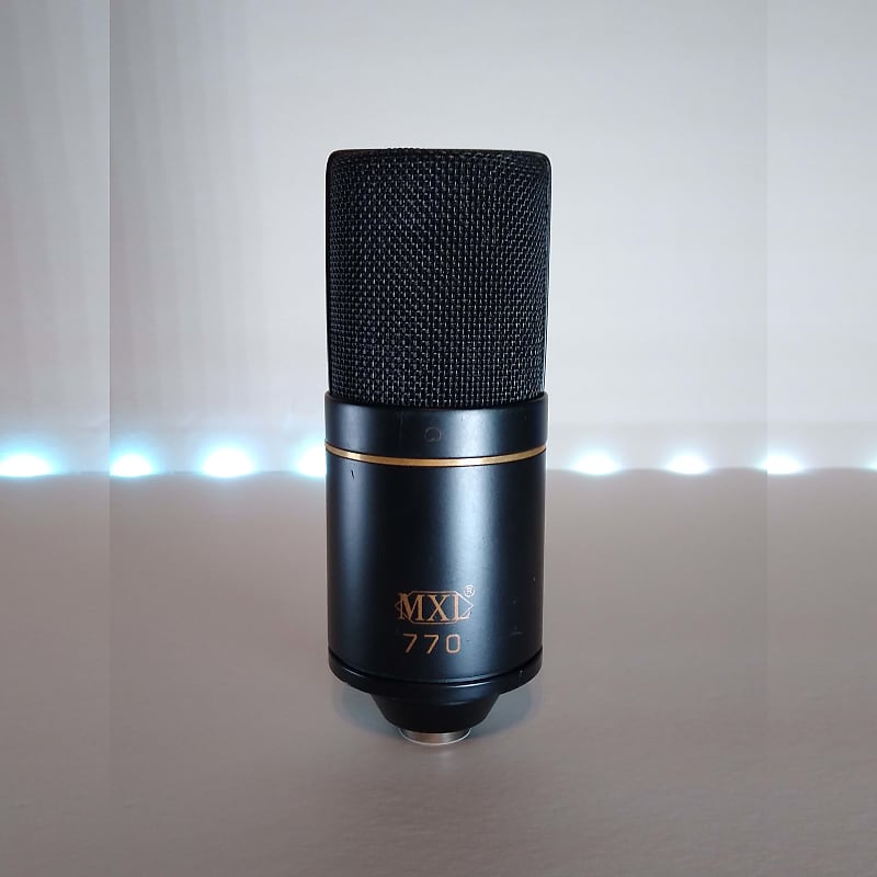 MXL 770 Small Diaphragm Condenser Mic 2010s - Black | Reverb
