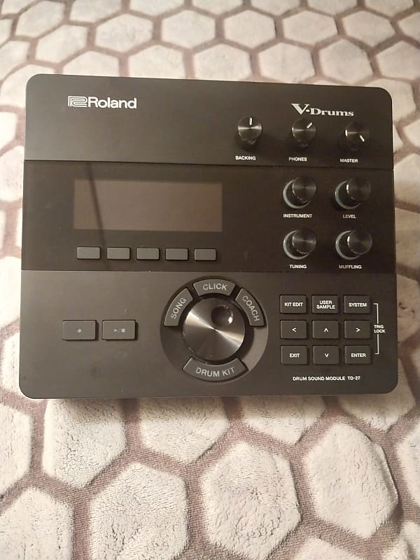 Roland TD-27 Version 2 Drum Module+ Trigger Cable-Module | Reverb