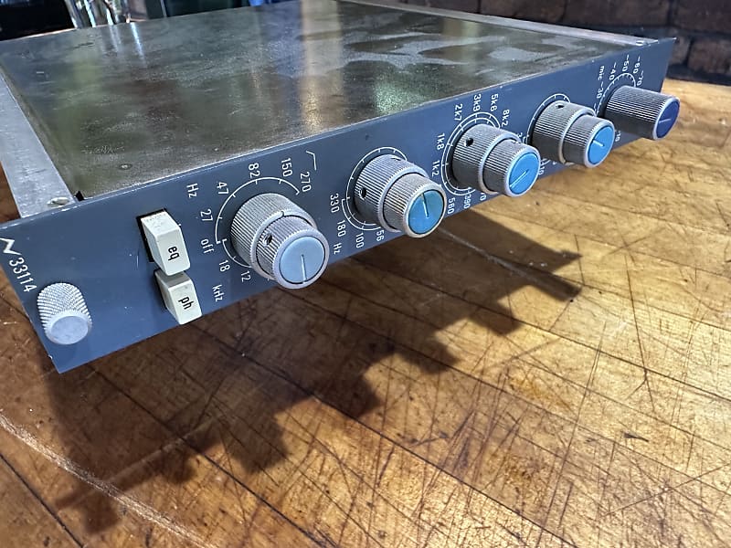 Neve 33114 Preamp/EQ Module - Serviced & Re-capped - Classic! | Reverb