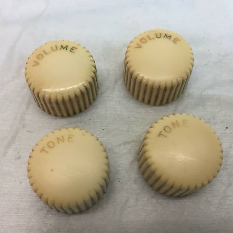 Vintage 1960 Harmony Guitar Part 4 Creme Cream Cupcake | Reverb UK