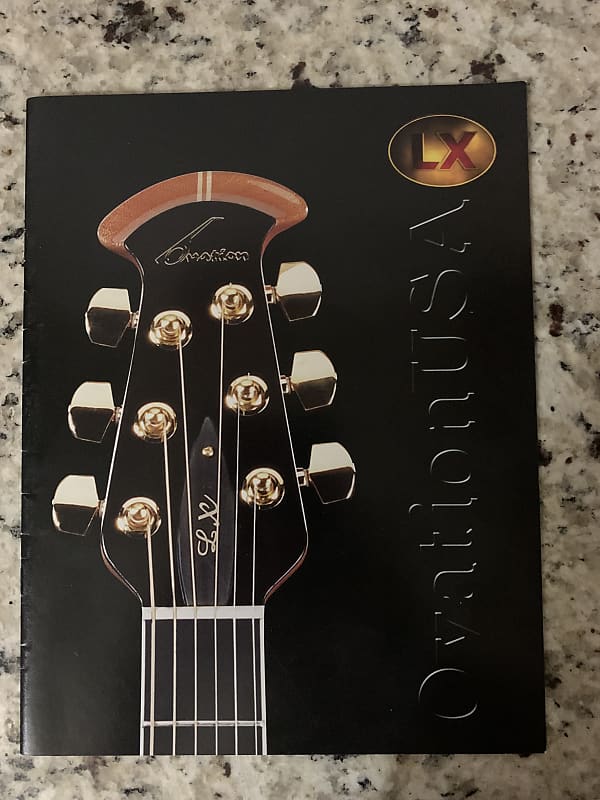 Ovation Catalog 2004 Elite Legend LX | Reverb