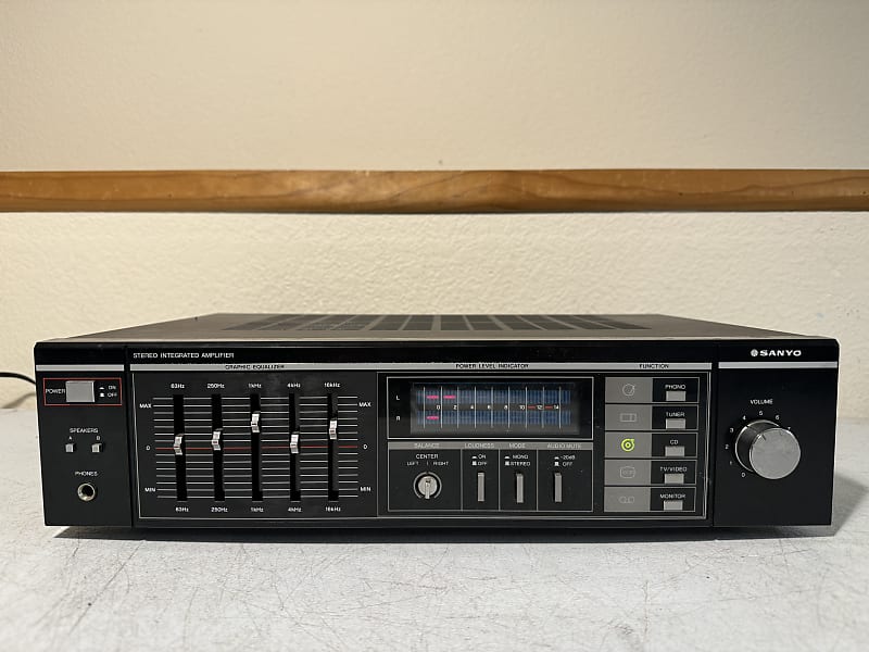 Sanyo JA-660 Amplifier HiFi Stereo Vintage Amp 2 Channel | Reverb