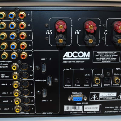 Adcom GFR 700 A/V Receiver | Reverb