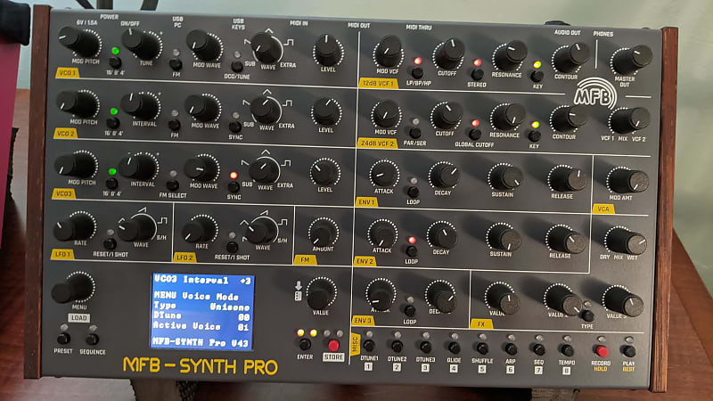 MFB Synth Pro | Reverb
