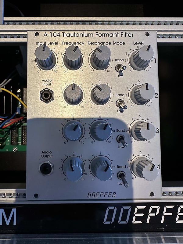 Doepfer A-104 Trautonium Formant Filter 2012 - silver | Reverb