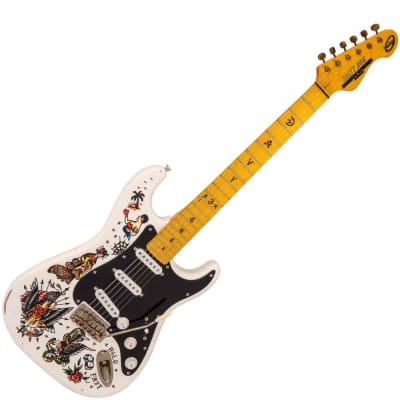 Vintage Joe Doe Series Salty Dog SSS White | Reverb