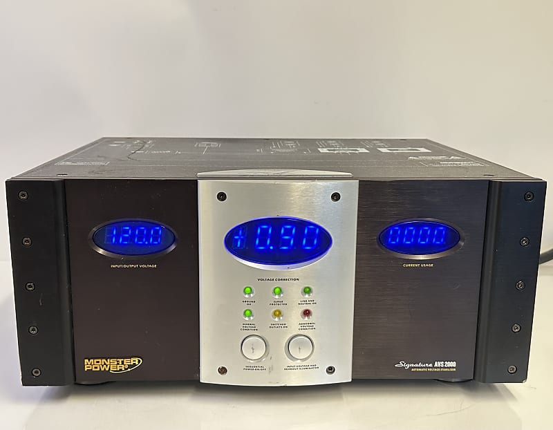 Monster Power AVS2000 Signature Automatic Voltage Stabilizer | Reverb