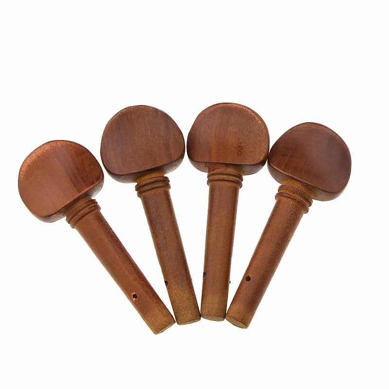 Create idea 4pcs Violin Fiddle Tuning Peg Set 4/4 Size Wooden | Reverb