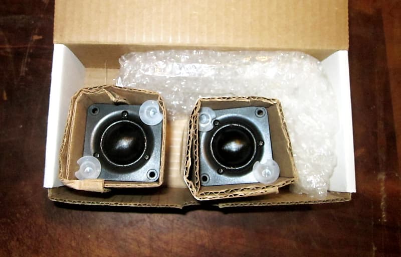 Morel MDT 22 1-1/8" PAIR Soft Dome Neodymium Tweeter 2016 | Reverb