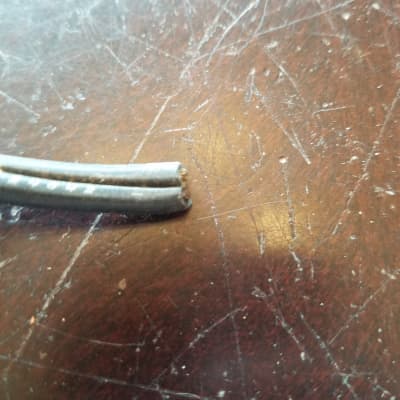 Unknown one (1) 117V Power Cord Electric Cable cut stylized S | Reverb