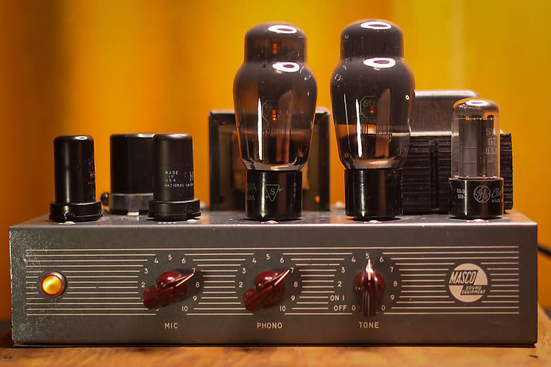 Masco Amp Me-18 40's Silver | Reverb