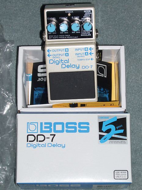 Boss DD-7 Digital Delay 2012 White | Reverb