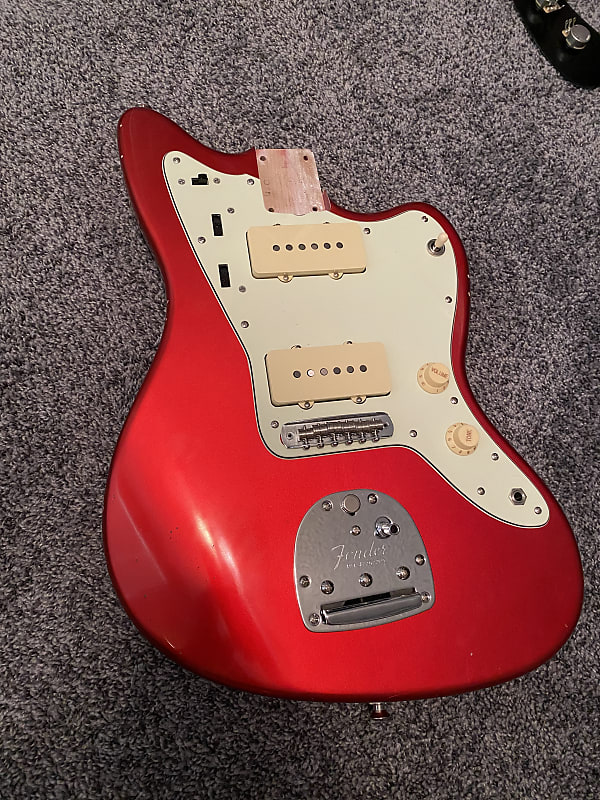 MJT Jazzmaster Candy Apple Red Fully Loaded Fender | Reverb