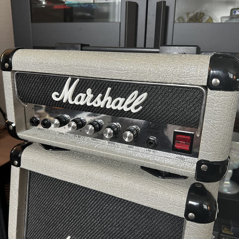 RARE 1987 Marshall Silver Jubilee 3005 Lead 12 Mini Stack | Reverb