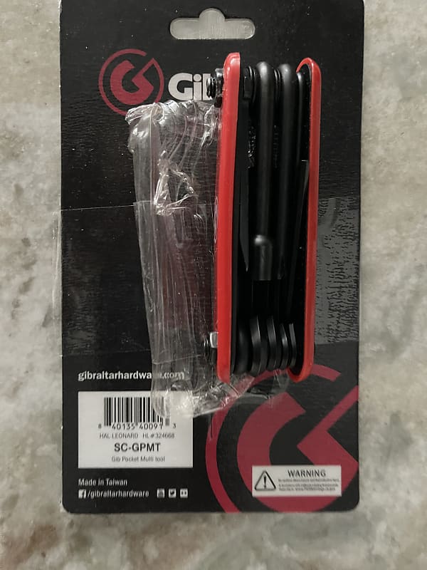 Gibraltar SC-GPMT MUTITOOL/4 FRUM KEYS 2023 - BLACK/RED | Reverb