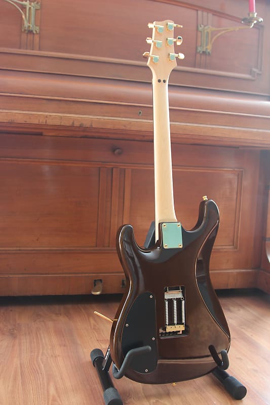 Warmoth Floyd Strat Conversion 2011 - Tigers Eye / Brown | Reverb