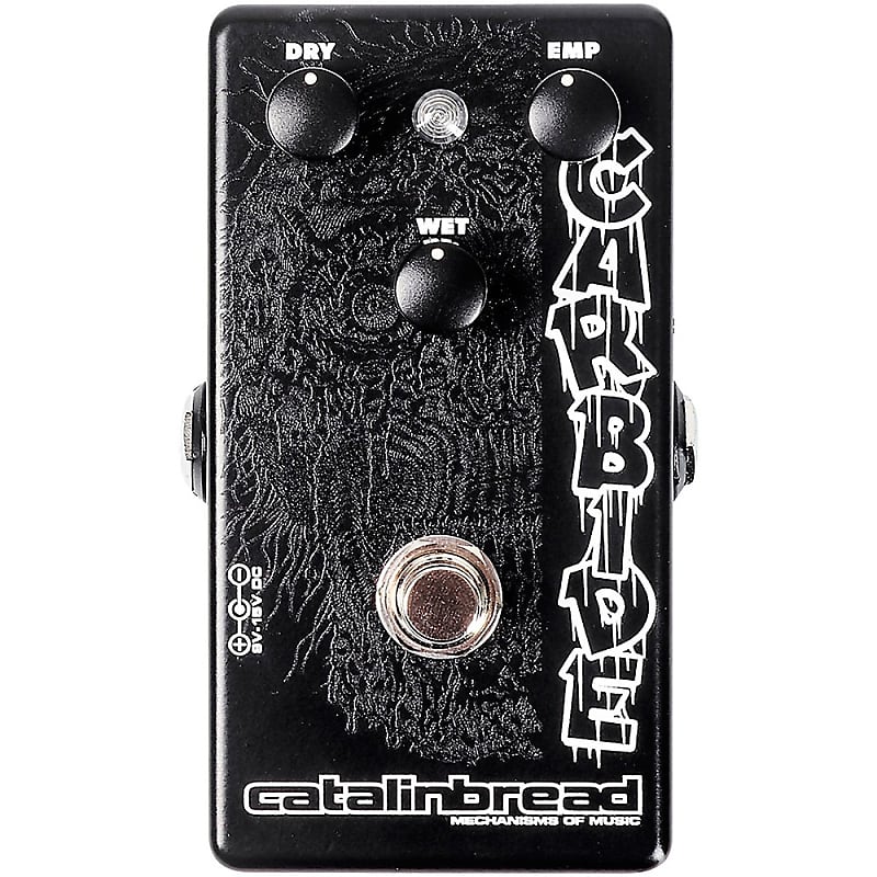 Catalinbread Carbide Distortion Effects Pedal Black | Reverb